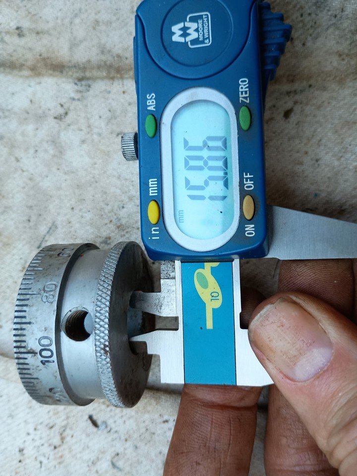 Satin Chrome Graduated Dials 0-200 Suit Machine Tool Handwheel Lathe ...