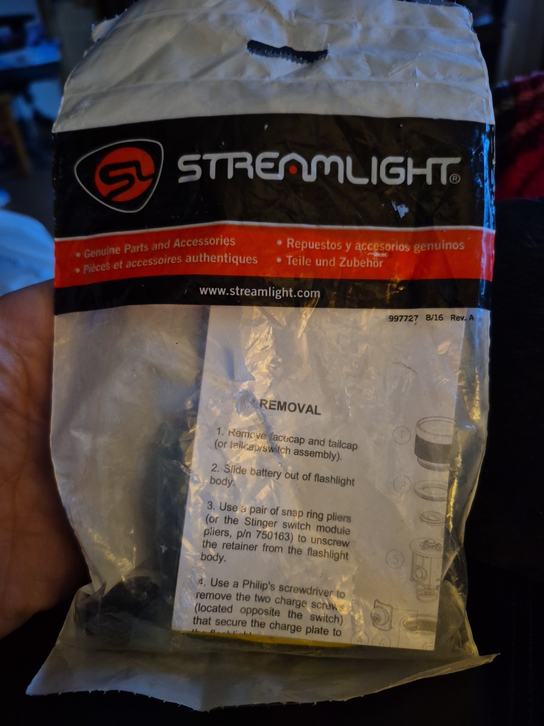 Streamlight 75798 C4 LED Switch Kit for Stinger LED/ LED HP | eBay