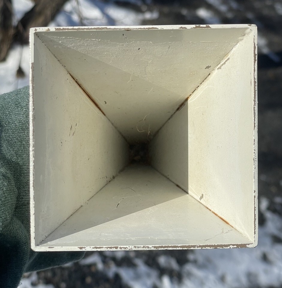 Antique - Vintage Mid-Century Modern Art Deco Black White Steel Stand ...