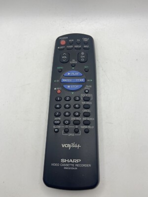 Sharp VCR Plus Remote | eBay
