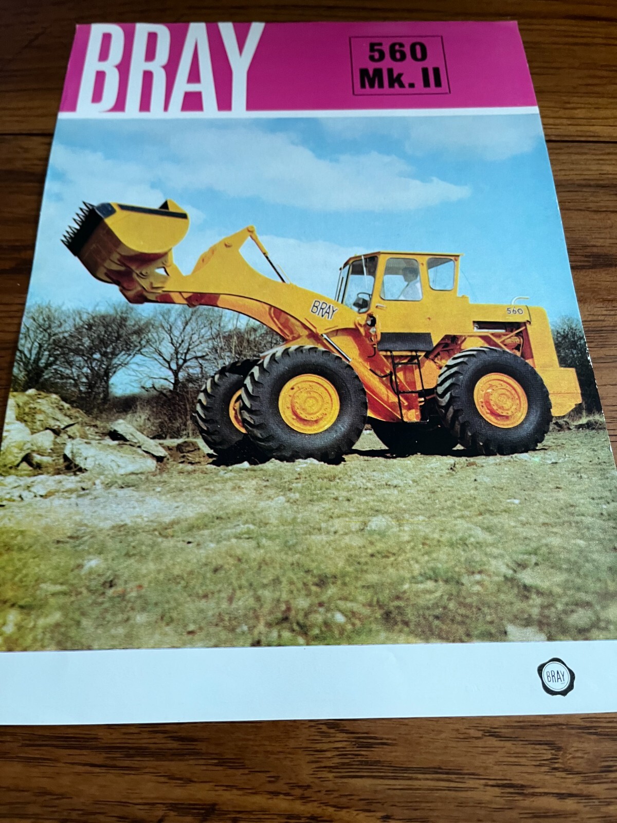 Bray 560 Wheel Loader Brochure AMIL22 | eBay