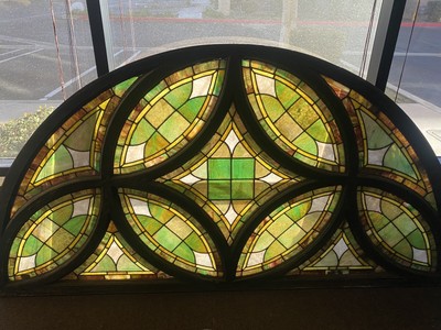 Stained Glass Windows - Antique Round Window