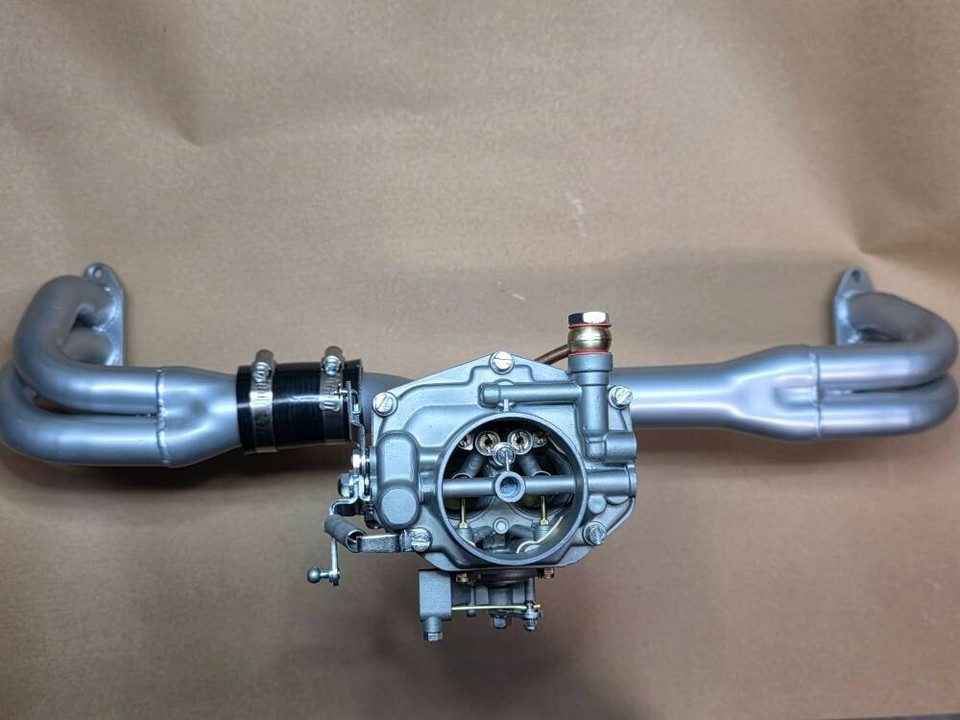 VW Zenith 32 NDIX carburetor and manifold for Dual Port Volkswagen ...