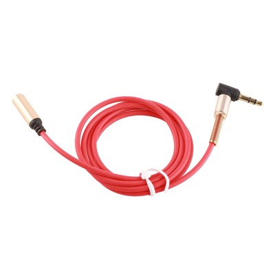 1 Meter 3.5mm Male To Female Headphone Cord L Shaped Right Angle Phone ...