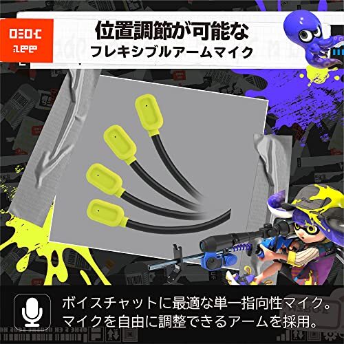 Splatoon 3 Hori Gaming Headset Standard for Nintendo Switch from JAPAN ...