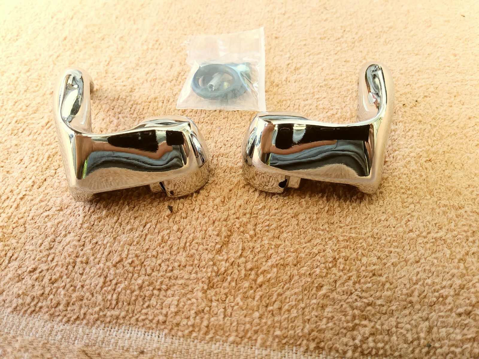 1962-67 CHEVY II NOVA 64-65 CHEVELLE Door Vent Window Chrome Handle ...