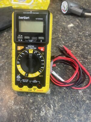 EverStart PROFESSIONAL DIGITAL MUTIMETER ac/dc voltage 300v 10709WDI | eBay