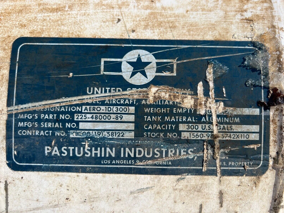 Aircraft Drop Tank, Belly Tank, Belly Tanker | eBay