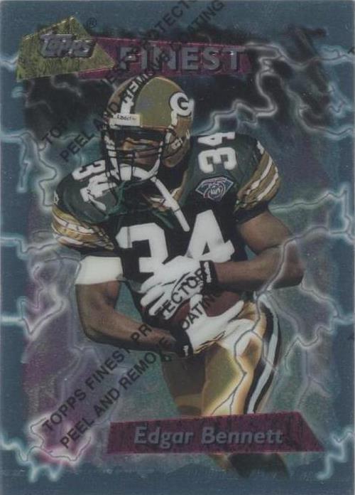 1995 Topps Finest - Edgar Bennett #192 for sale online | eBay