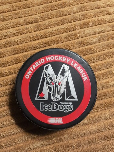 OHL Mississauga Ice Dogs Official Game Puck!!! | eBay
