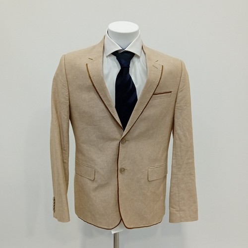Feraud Men's Linen Suit Jacket Blazer Size 40 Beige FLT47-HR | eBay