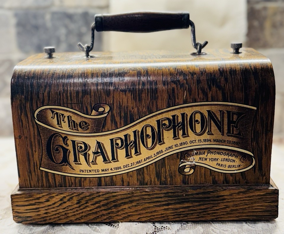 1900 Columbia Phonograph Company Columbia Graphophone Type Q Vintage | eBay
