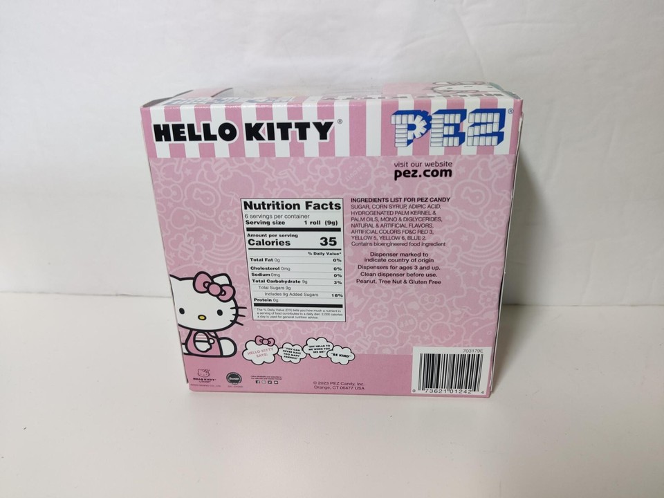 HELLO KITTY Pez Gift Set HELLO KITTY & HELLO KITTY PUPPY Released 2023 ...