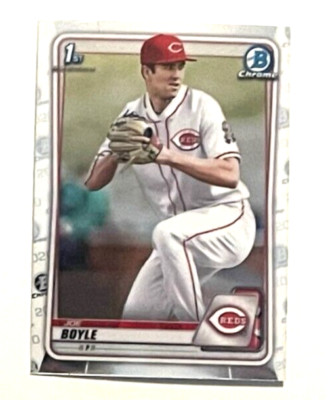 2020 BOWMAN CHROME DRAFT JOE BOYLE OAKLAND ATHLETICS 1ST CINCINNATI ...