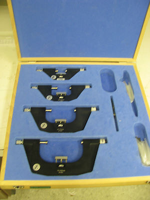 Fowler Bowers External Micrometer set in case 0-100mm 9-4" - FE39 | eBay