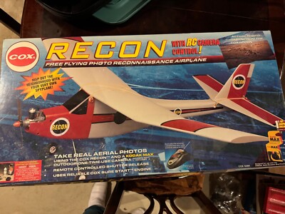 1998 Cox RC 5300 Recon Free Flying Photo Reconnaissance Airplane NIB | eBay