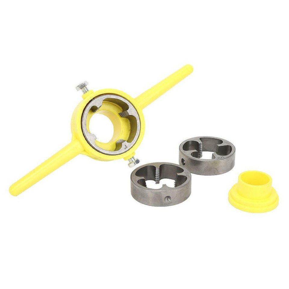 Thread Tool Maker NPT Round Die Pipe Threader Plumbing Tool 1/2in / 3 ...