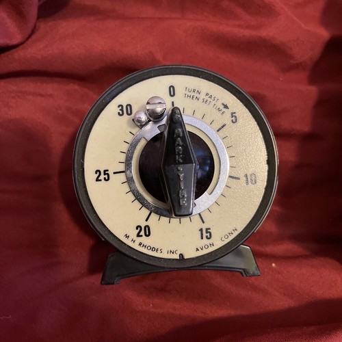 M.H RHODES MARK-TIME 30 MIN. DARKROOM TIMER New Old Stock | eBay