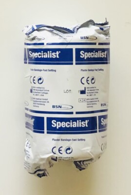 10 PK Specialist 4in X 5yds - PLASTER BANDAGES FAST SETTING (5-8 min ...