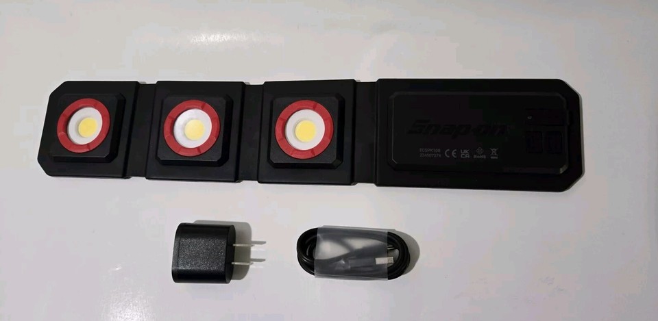 Snap On Tools 1000 Lumen Rechargeable Work Light FLEX SLIM W/MAGNET ...
