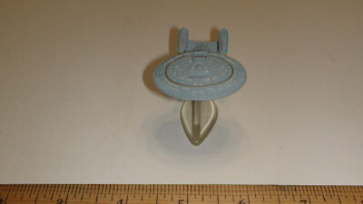 Star Trek Galoob Micro Machines - USS Enterprise NCC-1701-D with stand ...