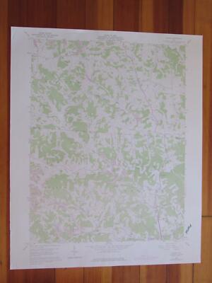Shade Ohio 1977 Original Vintage USGS Topo Map | eBay