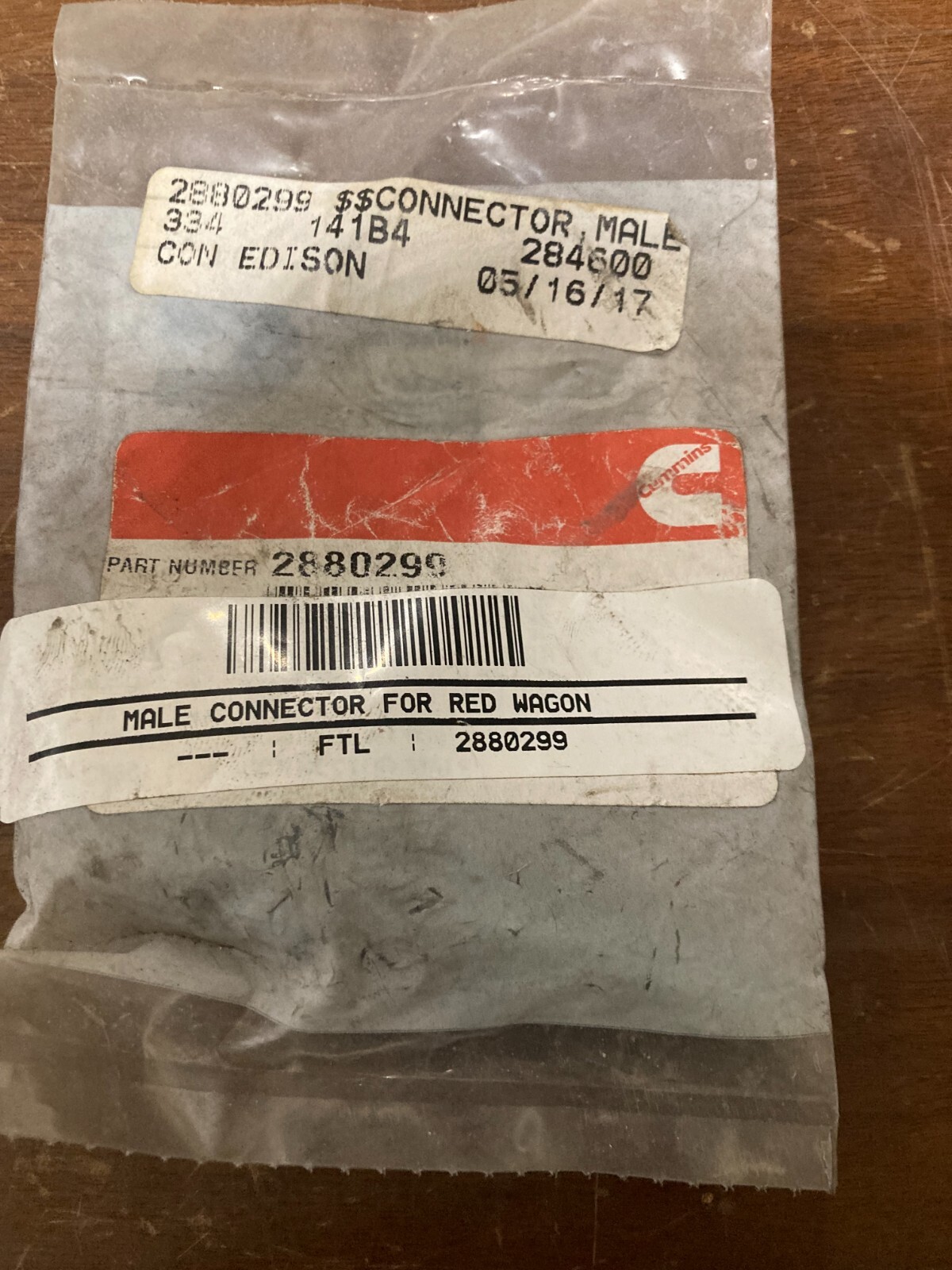 New Cummins 2880299 Male Connector | eBay