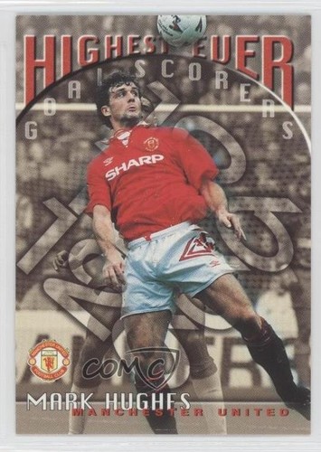 1997 Futera Manchester United Highest Ever Goal Scorers Mark Hughes #88 ...