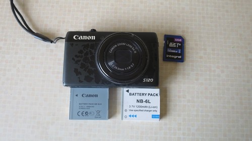 Canon PowerShot S120 12.1MP Compact Digital Camera Black | eBay UK