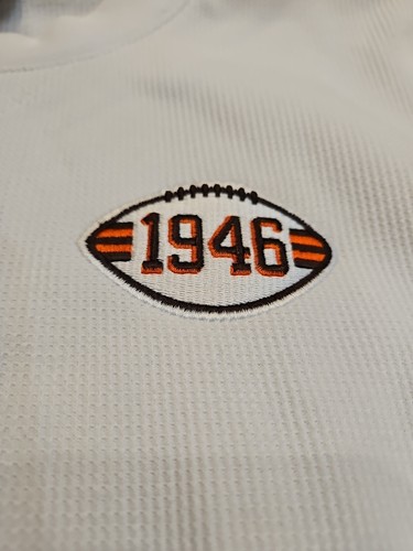 Men's Nike Cleveland Browns 1946 Logo Coach Long Sleeve Thermal Shirt ...