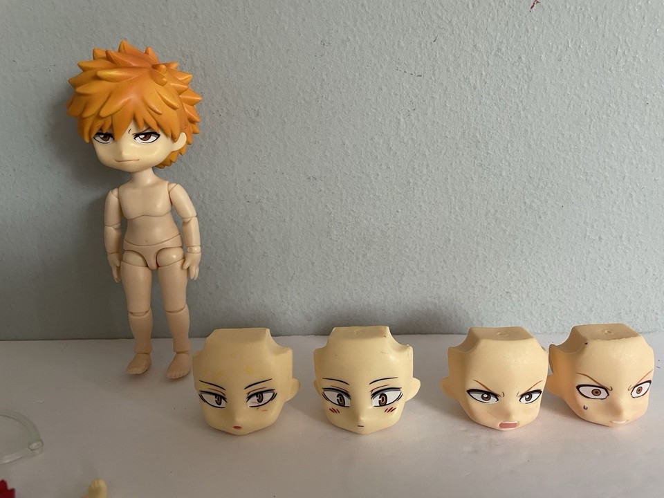 DOD Nendoroid Ball Jointed Doll Figure W/4 Additional Faces (Emotion ...