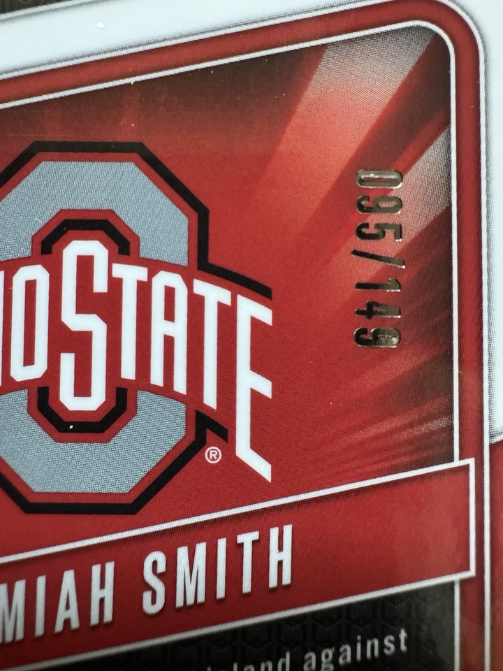 2025 Prizm Draft Picks Jeremiah Smith HYPE Rated Prospect #24 Blue Ice /149 | eBay