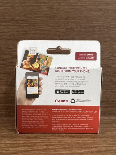 Canon 6196C005 Genuine Ink PG-285 XL Black/CL-286 XL Color Cartridge ...