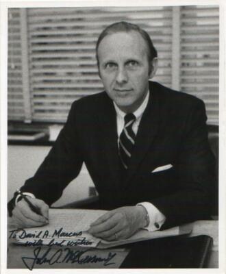 John McKesson Autographed 8x10 Photo & TLS 1972 Ambassador to Gabon | eBay