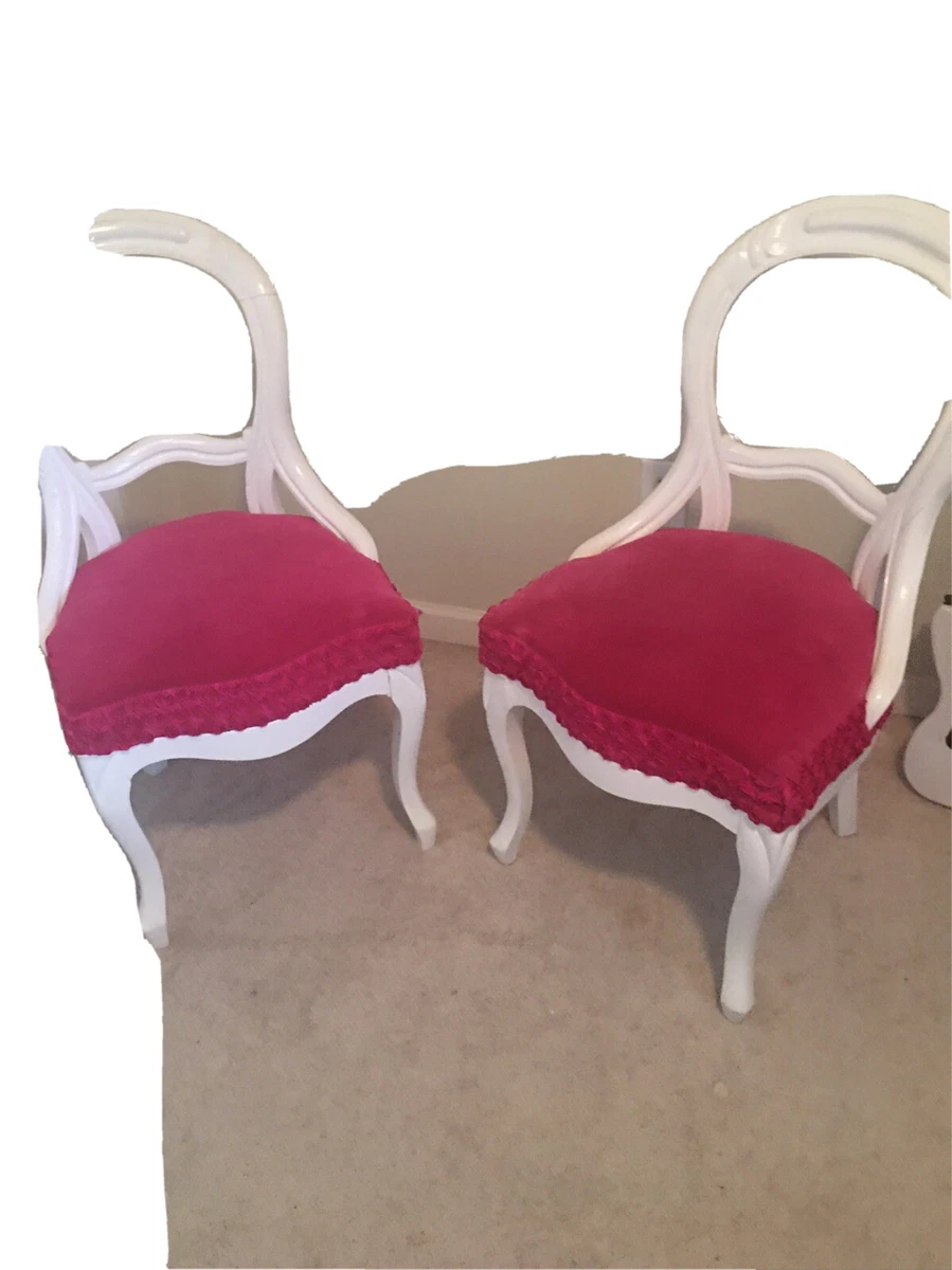 Raspberry Colored Accent Chairs