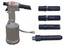 Huck 2025 Pneudraulic Riveter; 0.675 Inch Stroke for Peterbilt Hoods ...