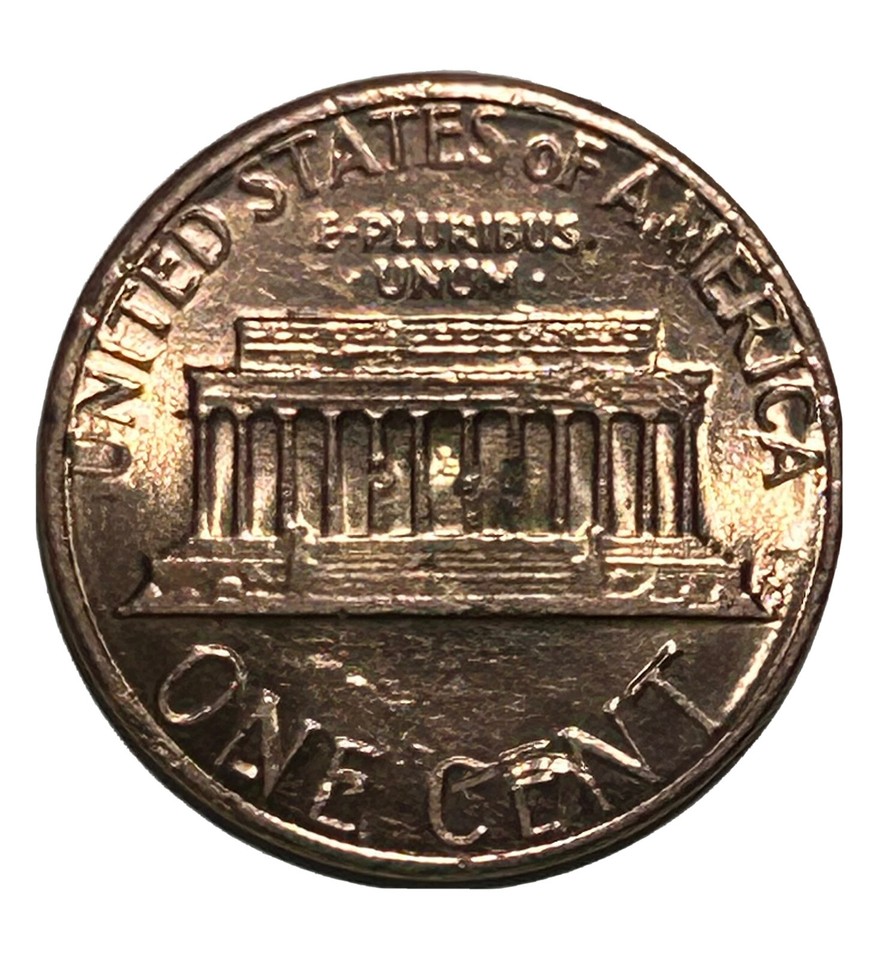 1984 No Mint Mark Penny With Multiple Very Rare Strikethrough Errors | eBay