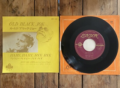 JERRY LEE LEWIS - OLD BLACK JOE Japan 7” | eBay