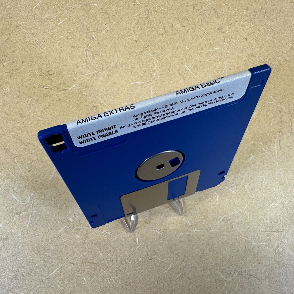 Disk AMIGA EXTRAS AMIGA BASIC V1.2 COMMODORE AMIGA Computers 1985 ...