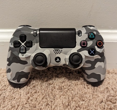 Official Playstation 4 PS4 Wireless Controller Arctic White Gray Camo ...