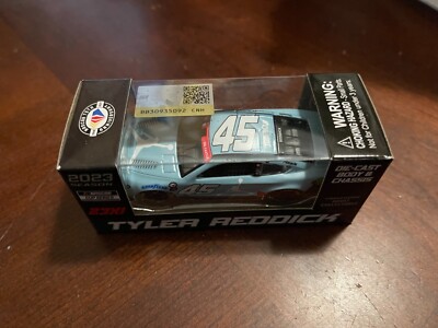 2023 Tyler Reddick Jordan Brand DIECAST CHASSIS Carolina Blue Jumpman 1 ...
