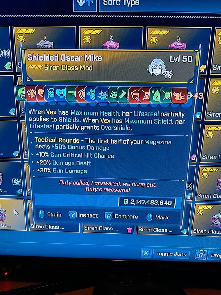 Borderlands 4 MODDED VEX CLASS MODS 3-PACK INSANE SKILLS BL4 PC-PS-XBOX ...