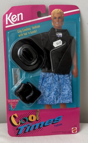Barbie Vintage Cool Times KEN CITY COWBOY Outfit 1993 10742 | eBay
