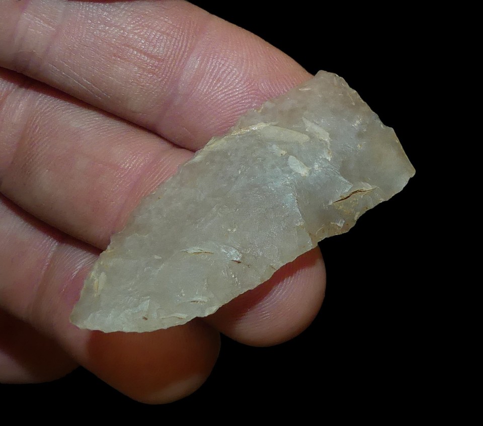 LANCEOLATE COLORADO CHALCEDONY INDIAN ARROWHEAD ARTIFACT COLLECTIBLE ...