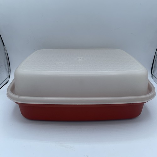 Tupperware Large Season Serve Meat Marinator Container Paprika | eBay