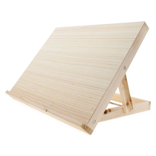 Art Drawing Board Wood Stand Table Adjustable 16in x 12in Artist ...