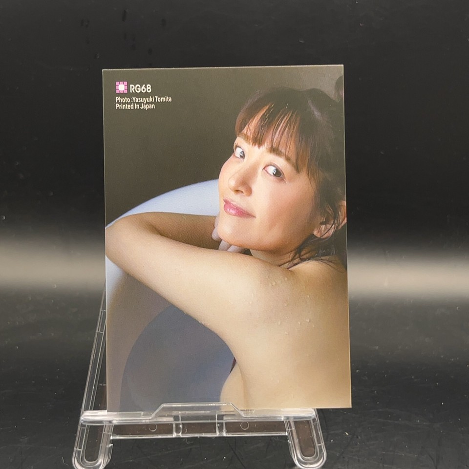 Saki Yanase First Trading Official Photo Card TCG Japanese Gravure Idol No,68 | eBay
