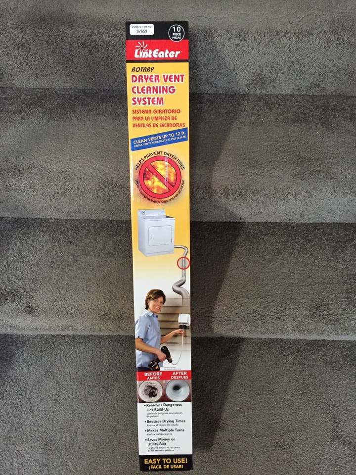 LINT EATER ROTARY DRYER VENT CLEANING SYSTEM 181744000195| eBay