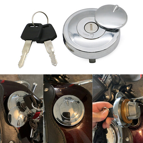 Fuel Gas Cap Lock Keys For Kawasaki Vulcan 900 2006-2023, Vulcan 1700 ...
