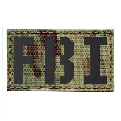 IR Federal Bureau Investigation FBI multicam infrared police law patch ...